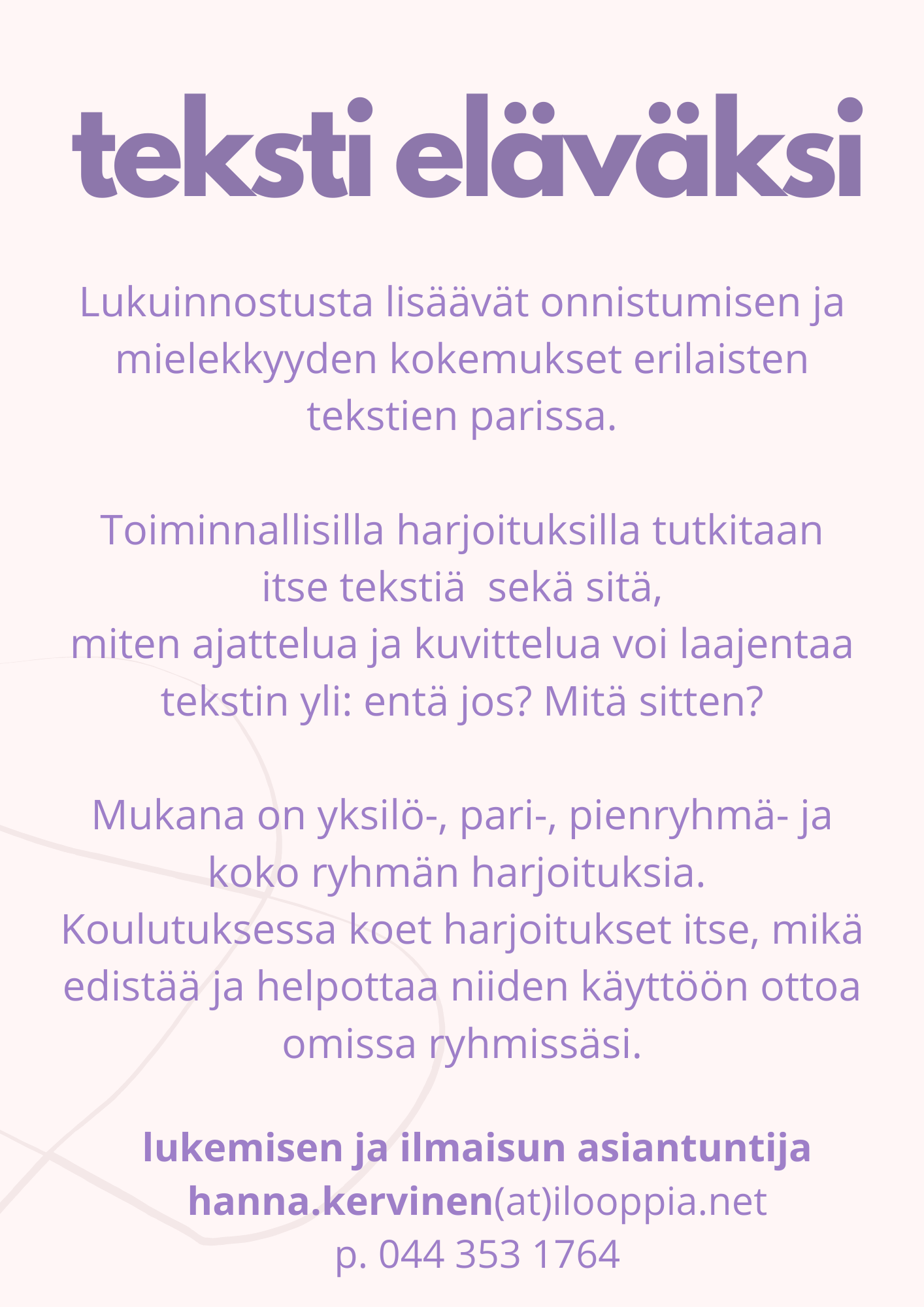 Koulutus - Ilo Oppia